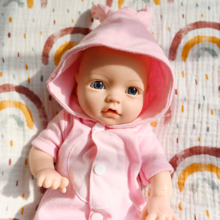 [Emily] 13'' Realistic Silicone Reborn Baby Dolls | Drink & Pee ...